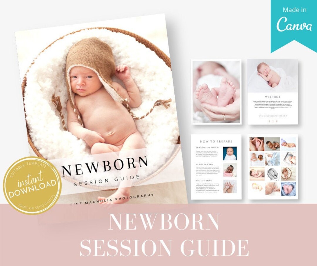 Newborn Session Guide, Client Prep Guide, Newborn, Photography, Newborn ...