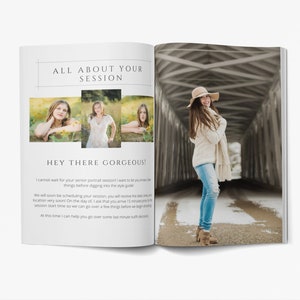 Senior Portrait Bundle, Senior Portrait Guide, What to Wear Guide ...
