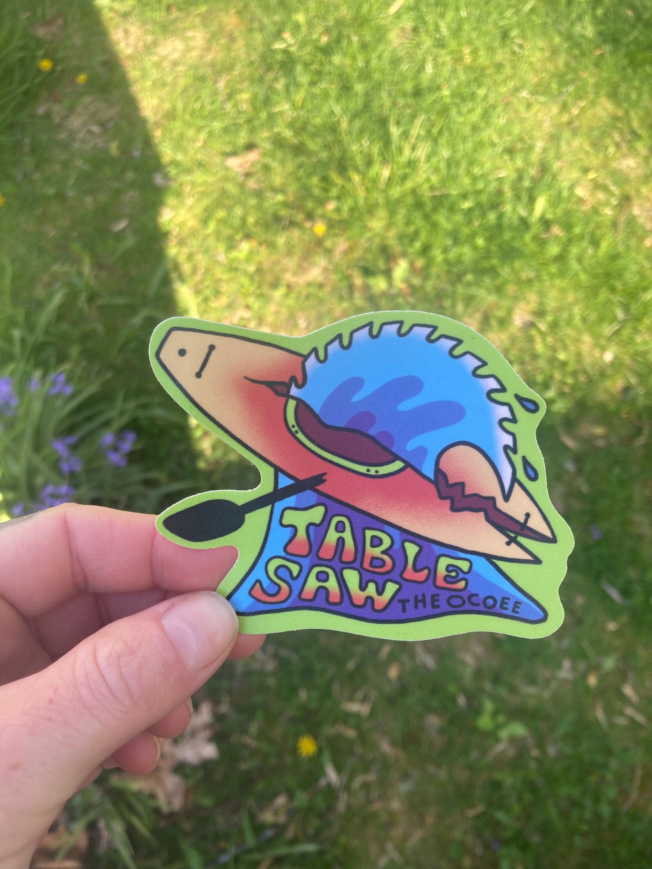 Ocoee Table Saw Sticker / Ocoee River Sticker / Ocoee Sticker - Etsy