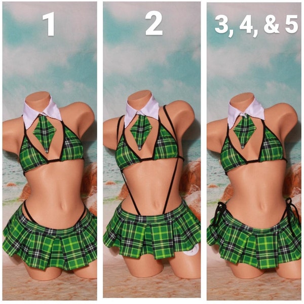 Mini Skirt Thong - Etsy