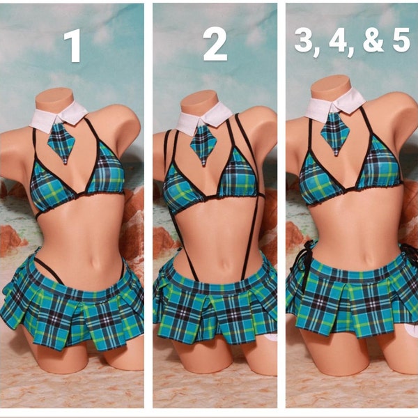 School Girl Micro Mini Skirt - Etsy