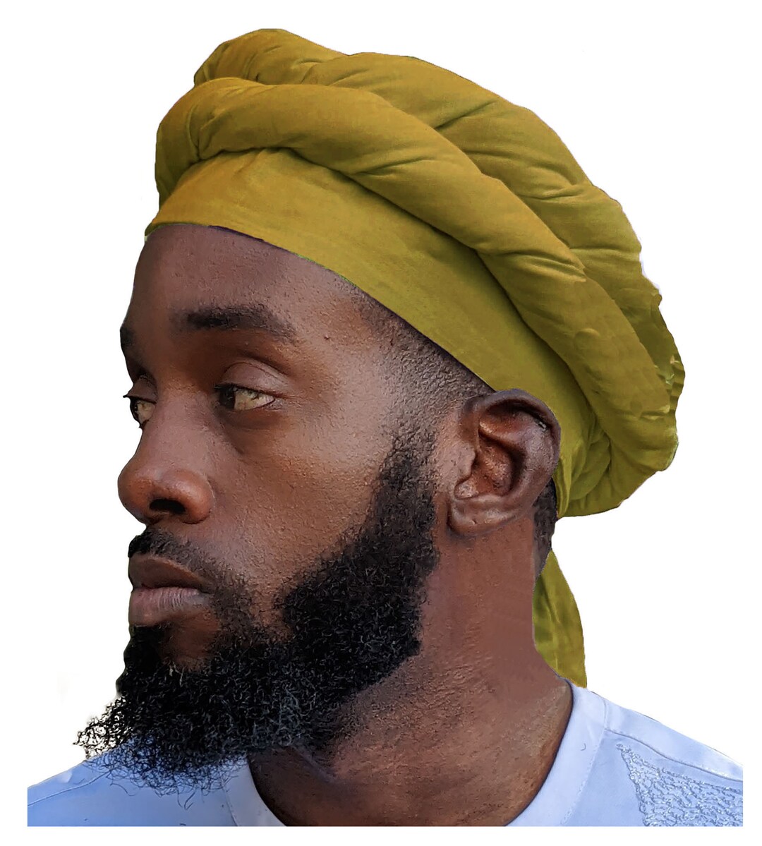 Gold African Pre-tied Turban for Men - Etsy