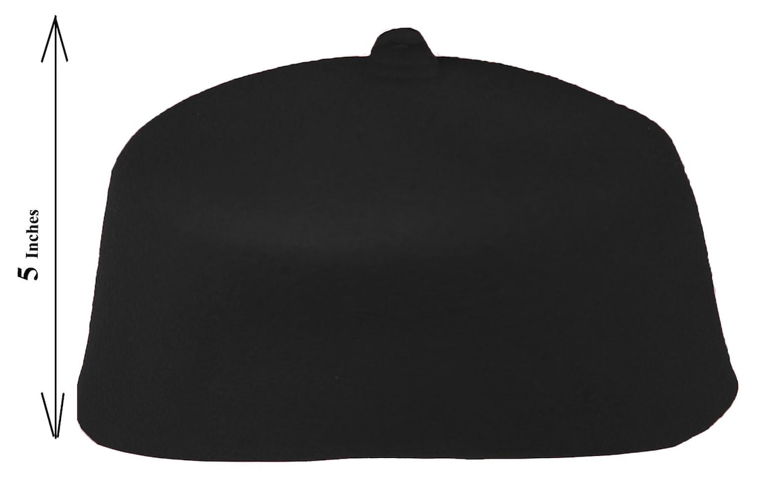 Black Wool Fez Hat for Men – Soft Felt Igbo Cap | Traditional African ...