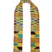 Kente Cloth Handwoven African Sash/stole - Etsy
