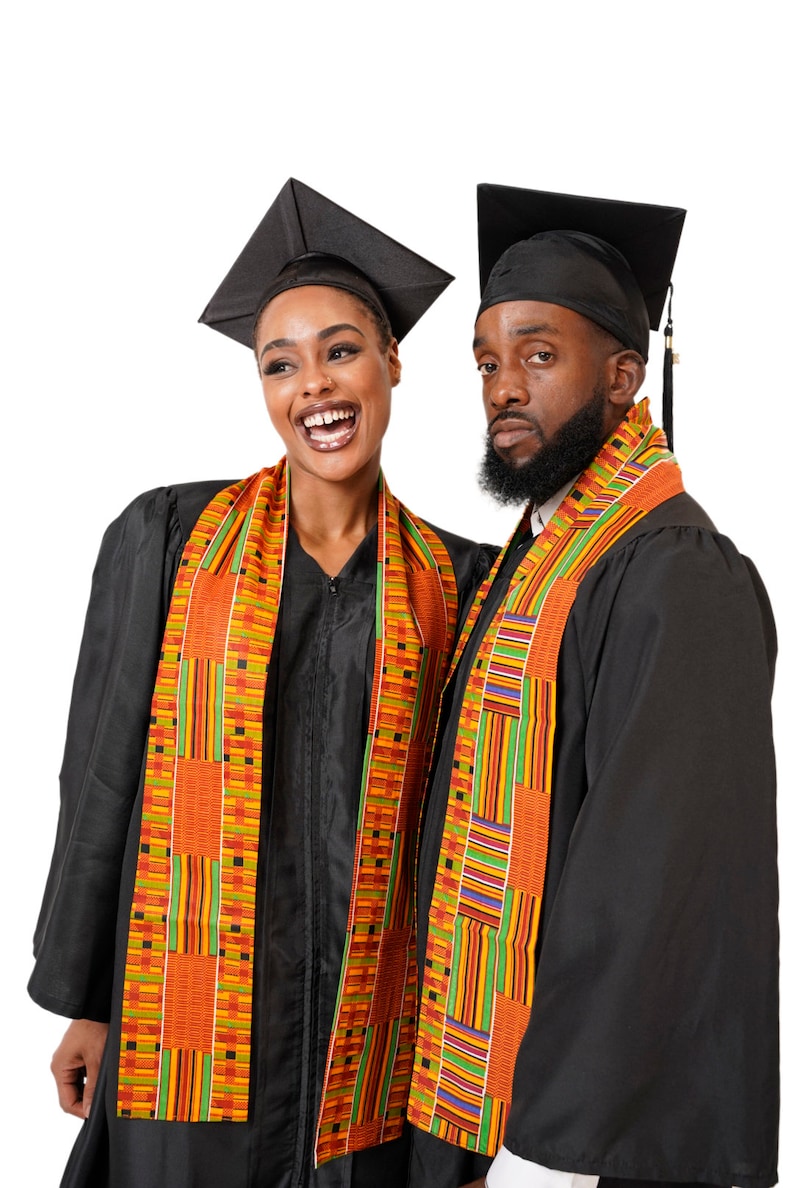 Kente African Print Graduation Stole/sash - Etsy