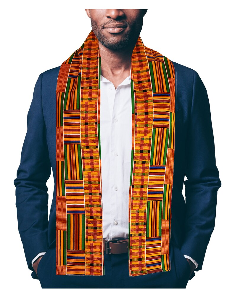 Kente African Print Stole/sash - Etsy
