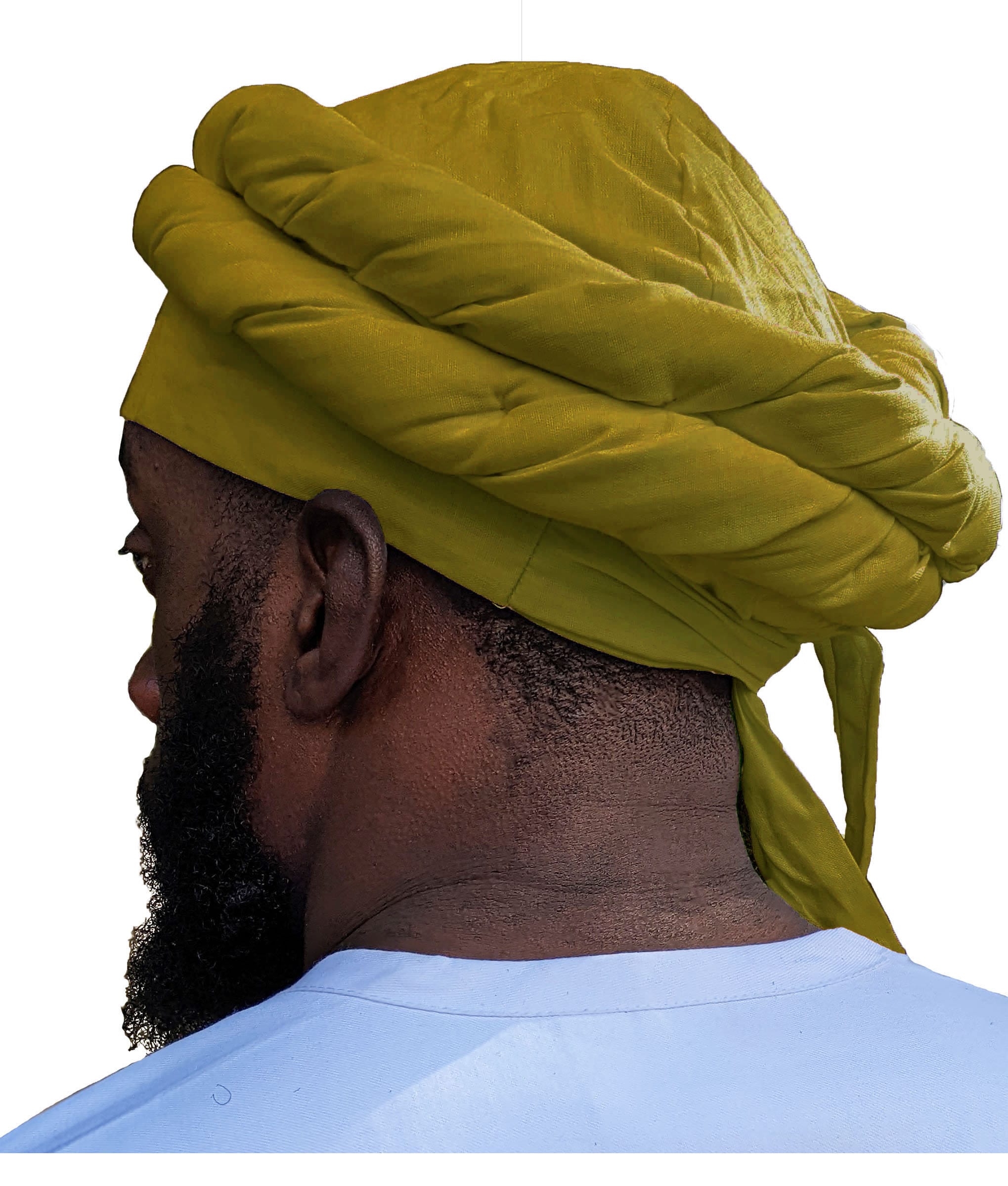 Gold African Pre-tied Turban for Men - Etsy