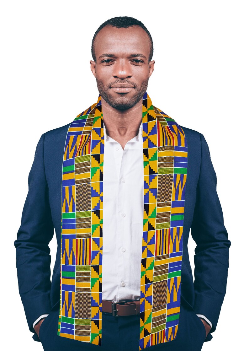 Kente African Print Stole/sash - Etsy
