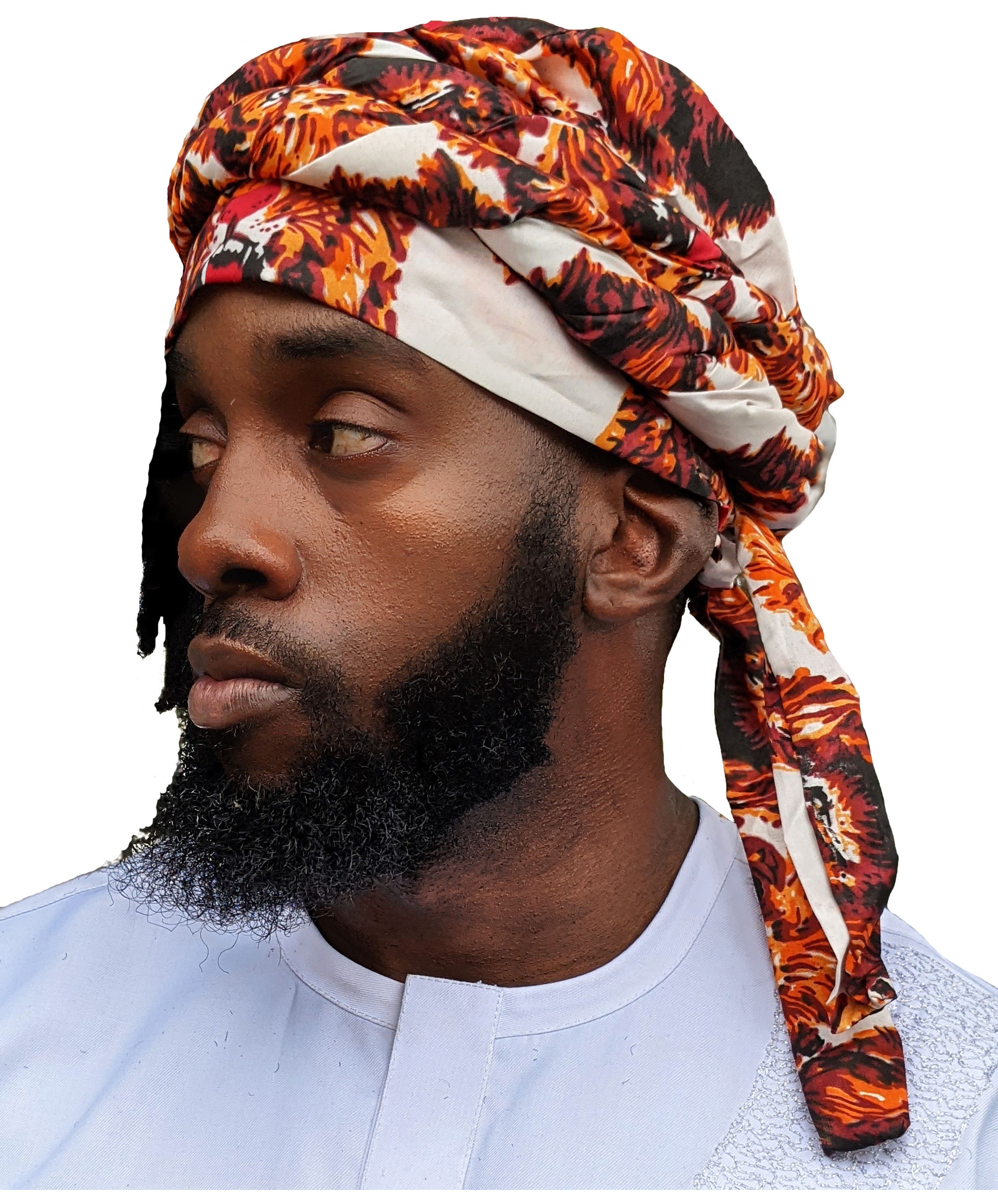 Lion Head African Pre-tied Turban for Men - Etsy