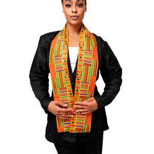 Kente African Print Stole/sash - Etsy