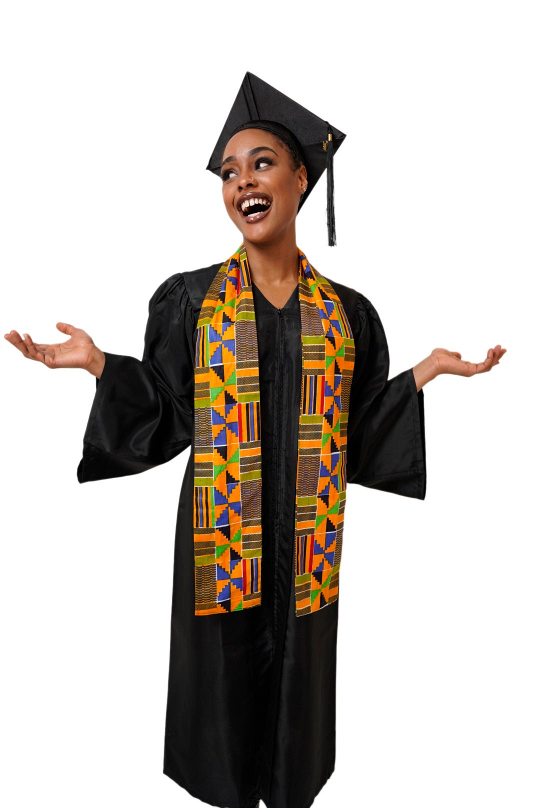 Kente African Print Graduation Stole/sash - Etsy