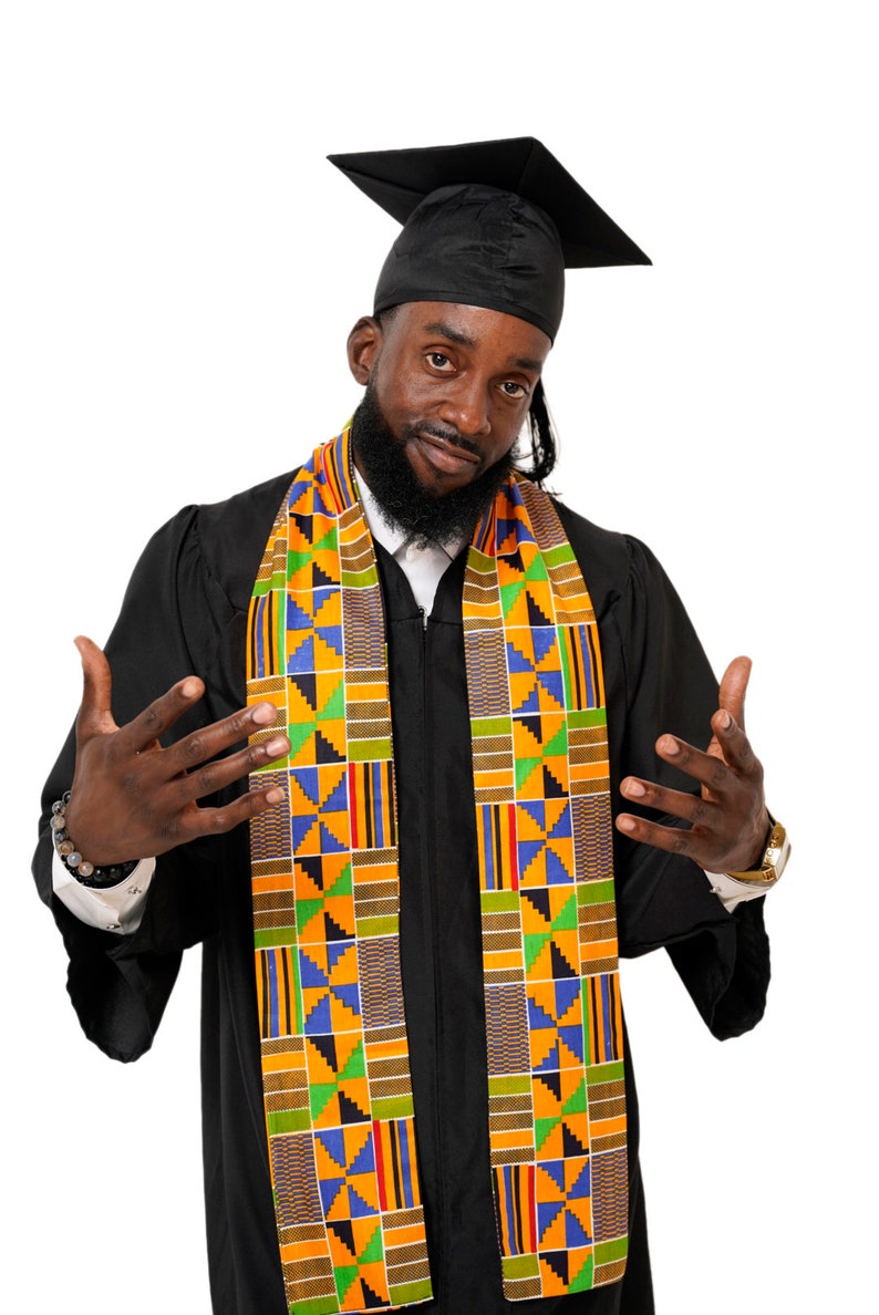 Kente African Print Graduation Stole/sash - Etsy
