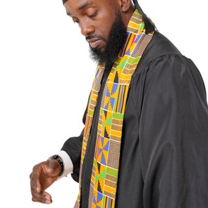 Kente African Print Graduation Stole/sash - Etsy