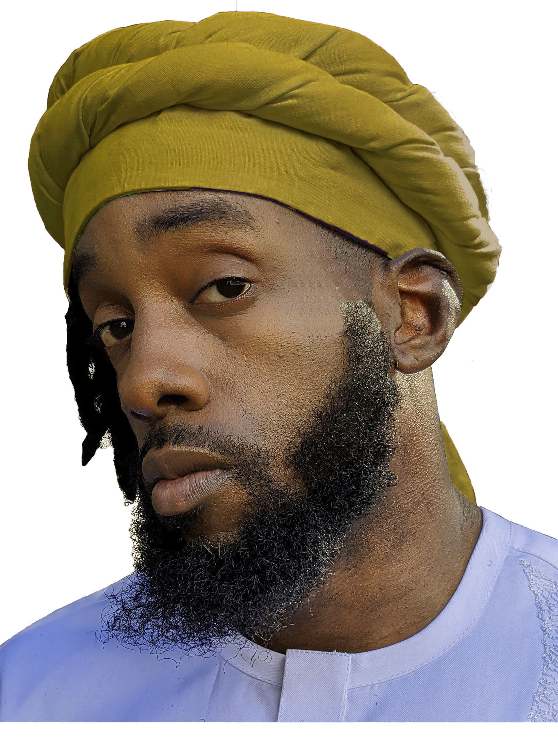 Gold African Pre-tied Turban for Men - Etsy