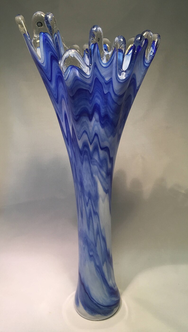 Blue Coral Medium Vase - Etsy