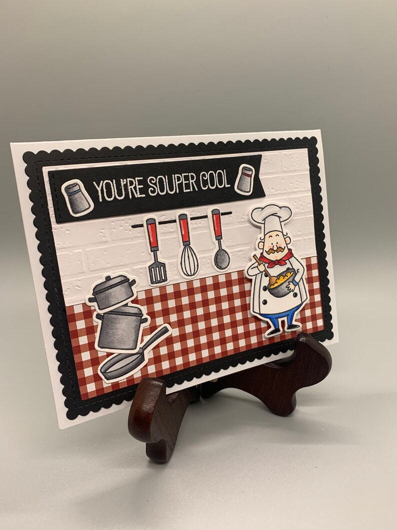 Card for Chefs Chef Holiday Card Card for Chef Friend - Etsy