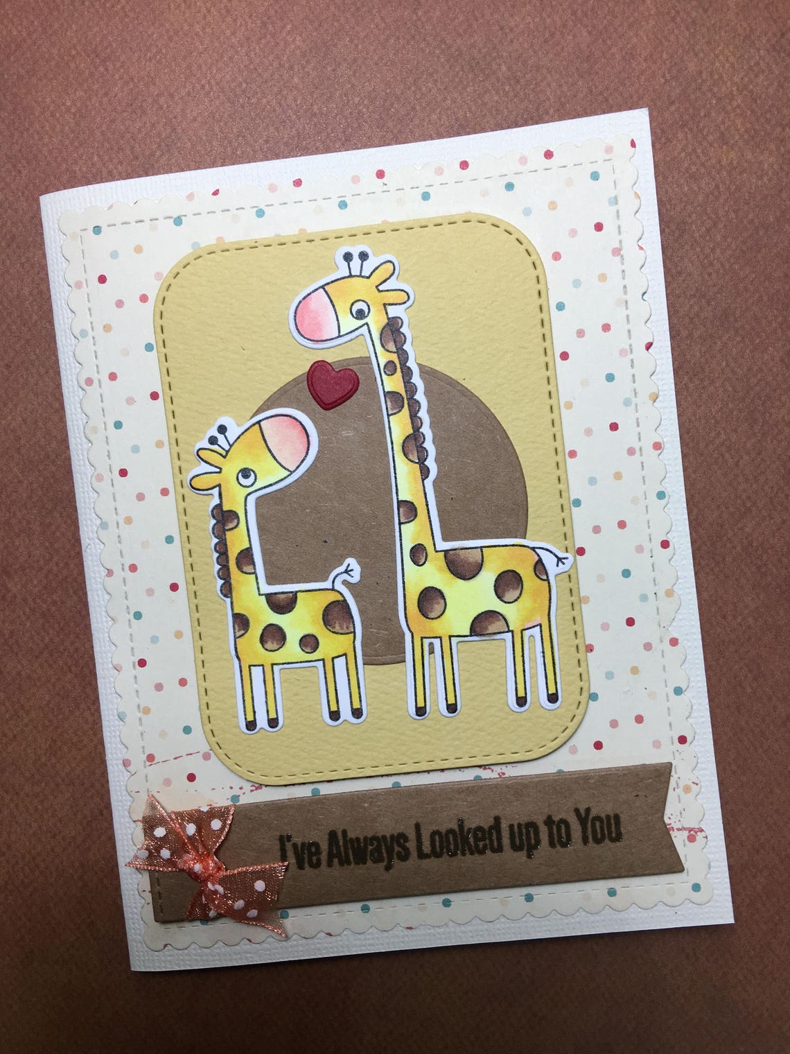 Encouragement Card Cute Giraffe Card Card for Daughter - Etsy