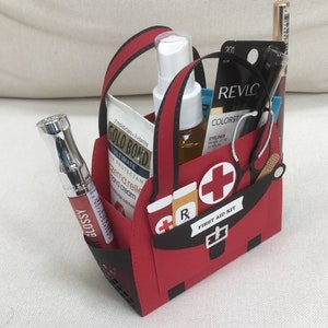 Handmade First Aid Kit Paper Bag: Healthcare Gift - Etsy