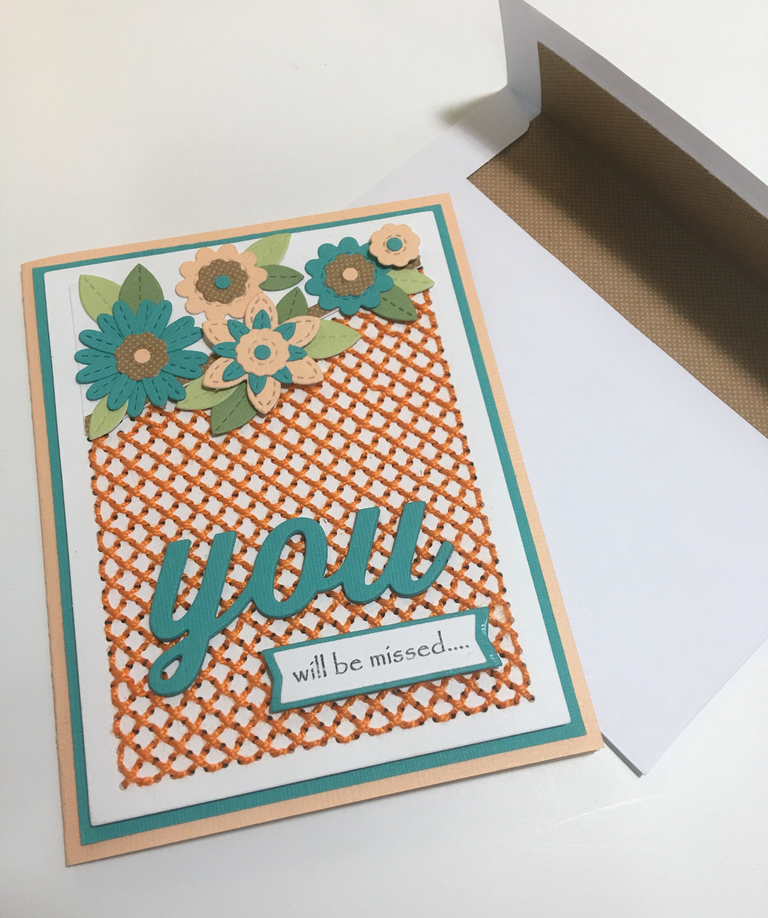 Handmade Farewell Card