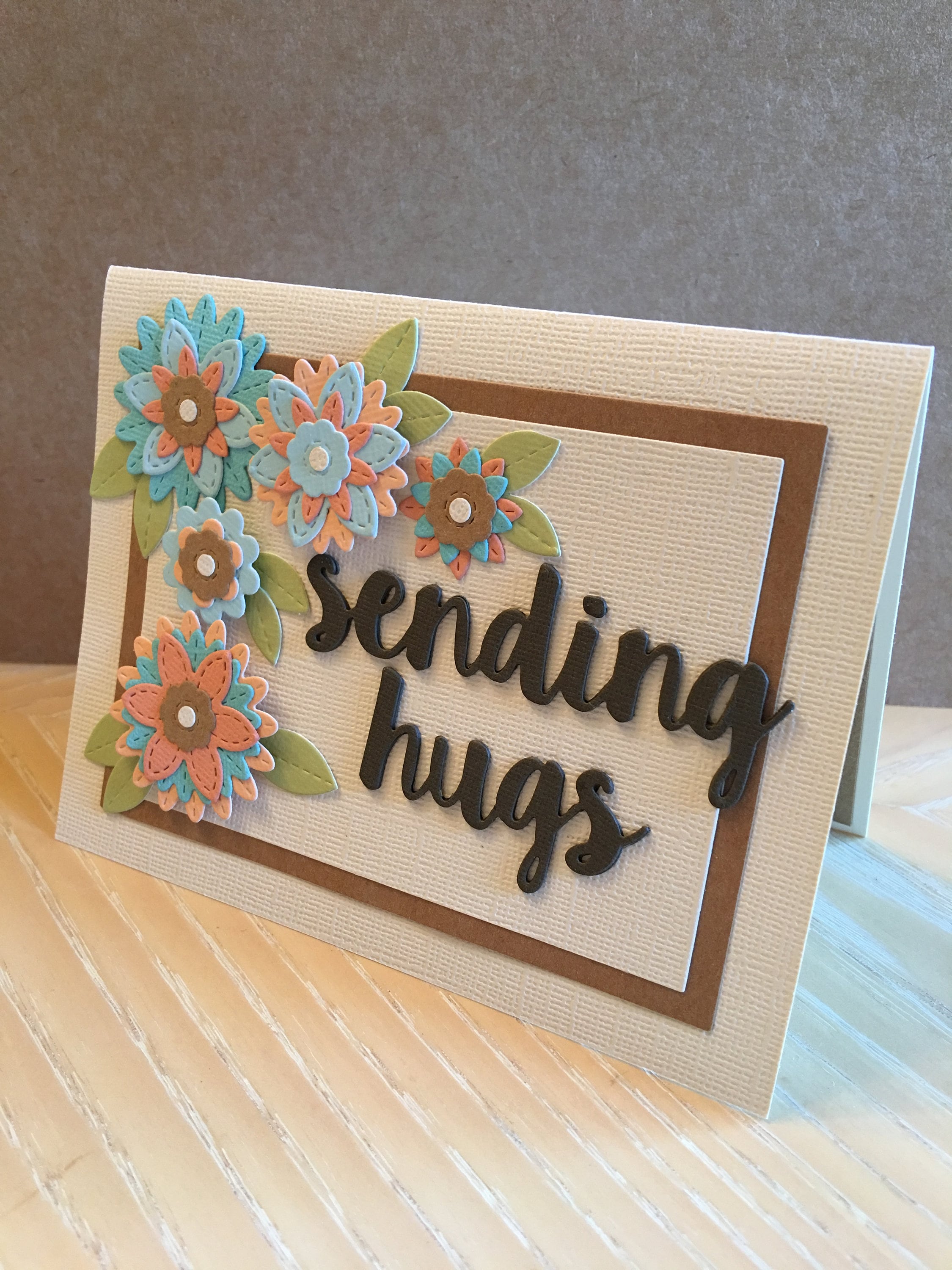 Handmade card Sending Hugs card Friendship card Card | Etsy