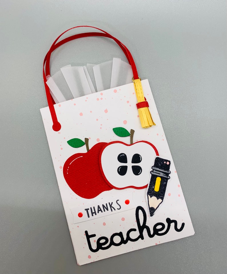 Teacher Gift Card Holder Teacher Appreciation Gift Thank - Etsy