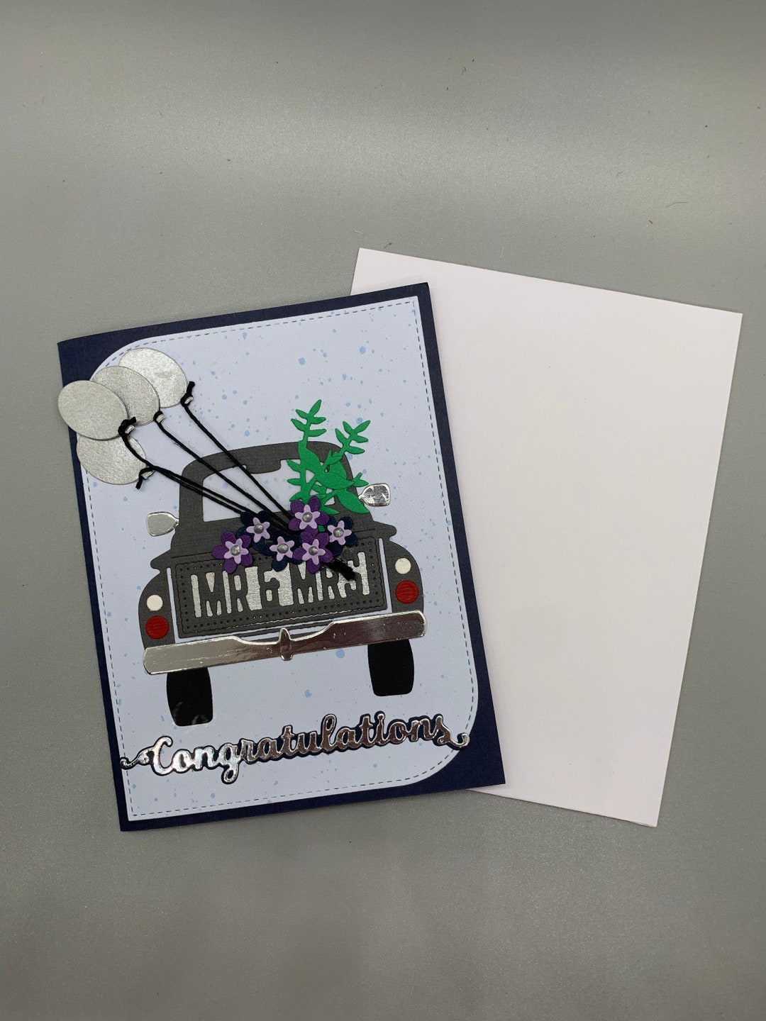 Mr & Mrs Card - Wedding Card - Congrats Newly Weds Card - Card for ...