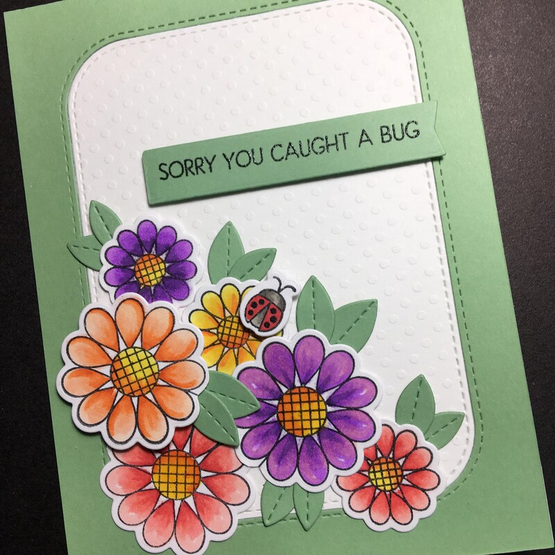 Bug Get Well Card - Etsy