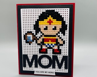 Incredibles Mother's Day Card Superhero Mother's Day - Etsy