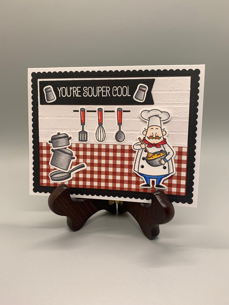 Card for Chefs Chef Holiday Card Card for Chef Friend - Etsy