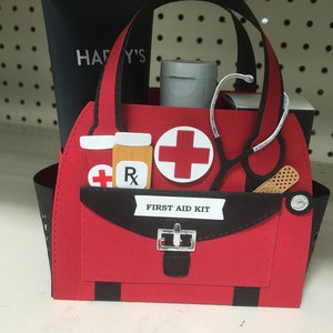 Handmade First Aid Kit Paper Bag: Healthcare Gift - Etsy