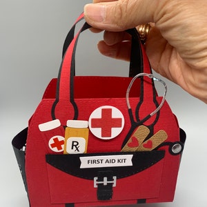 Handmade First Aid Kit Paper Bag: Healthcare Gift - Etsy