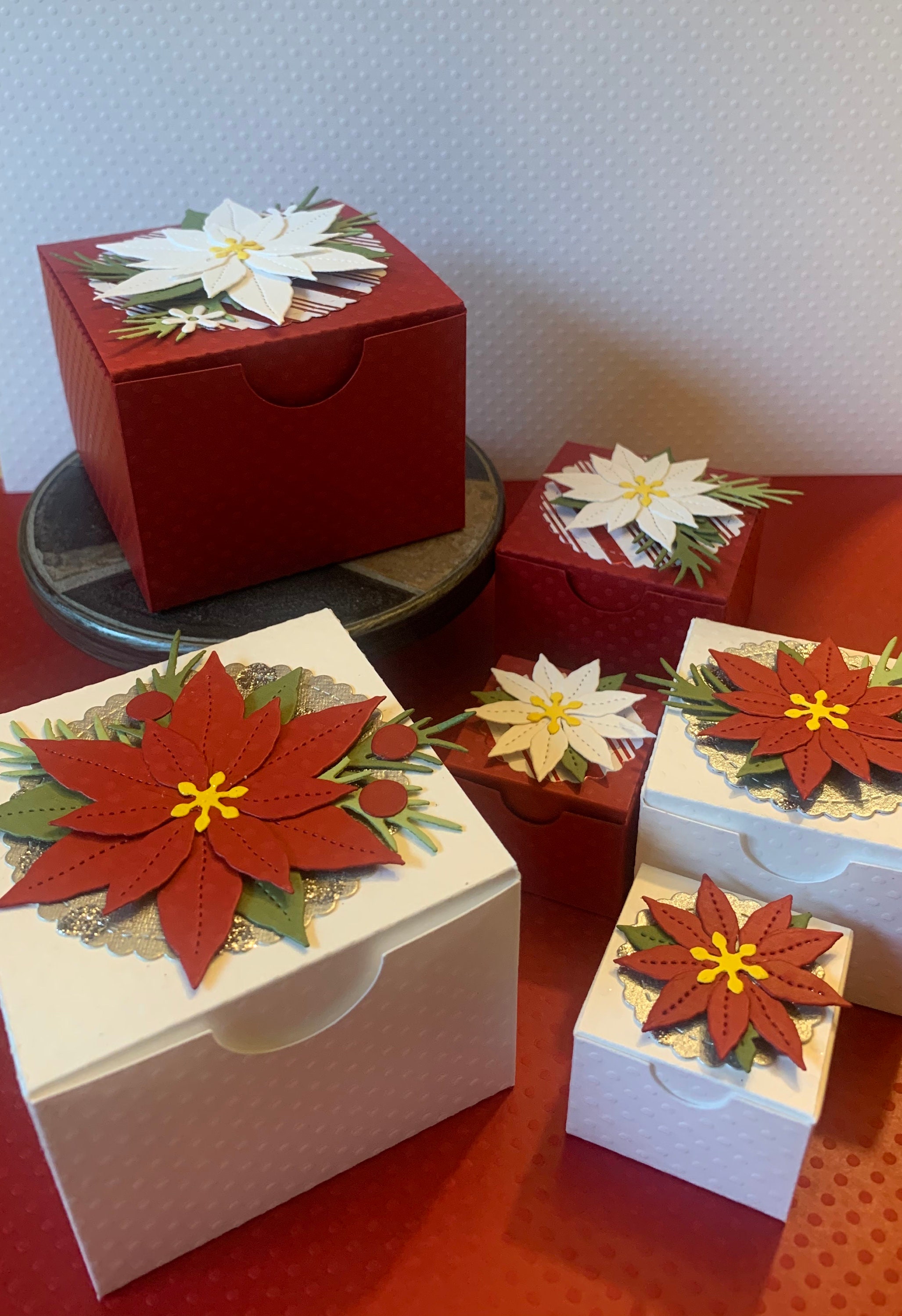 Nesting Christmas Boxes Christmas Decorative Boxes - Etsy