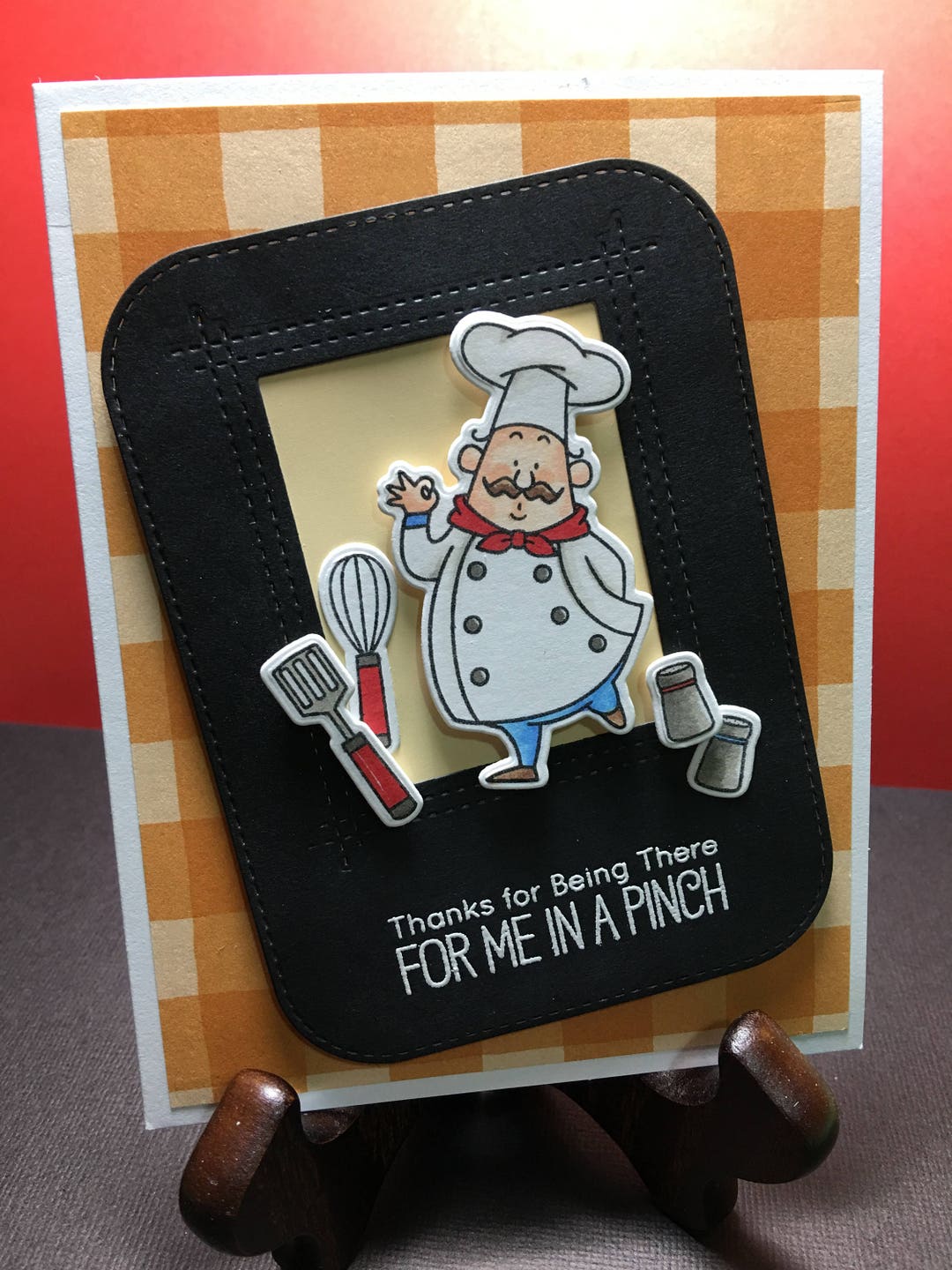 Thank You Card for Chef - Card for Cook - Funny Card for Chef - Card ...