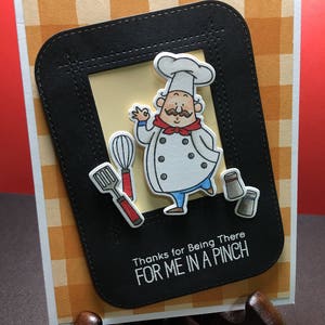 Thank You Card for Chef - Card for Cook - Funny Card for Chef - Card ...