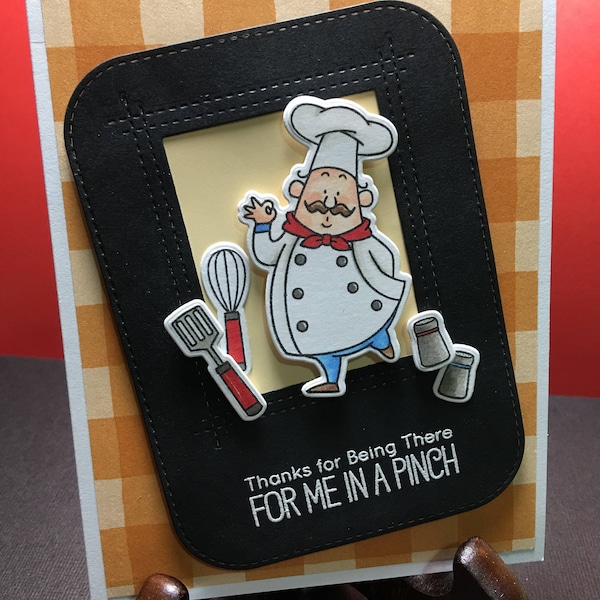 Chef Thank You Card - Etsy