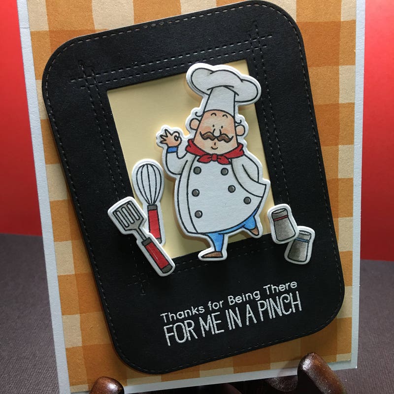Chef Thank You Card - Etsy