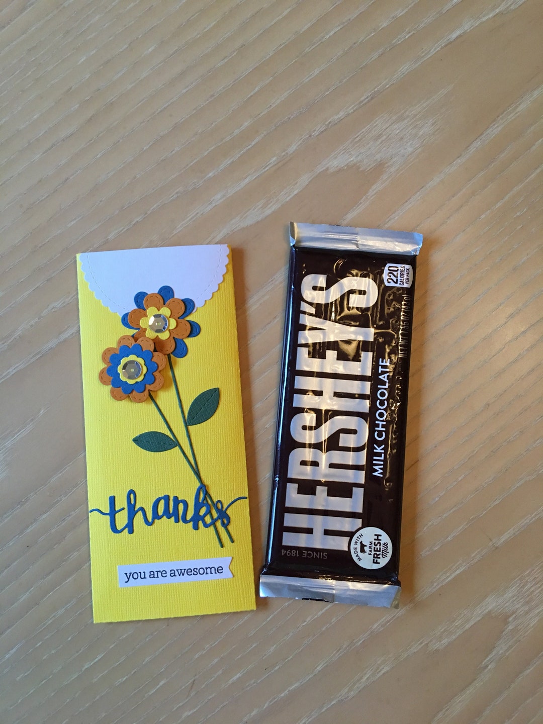 Candy Bar Wrapper, Hershey Chocolate Wrapper, Staff Appreciation Candy ...