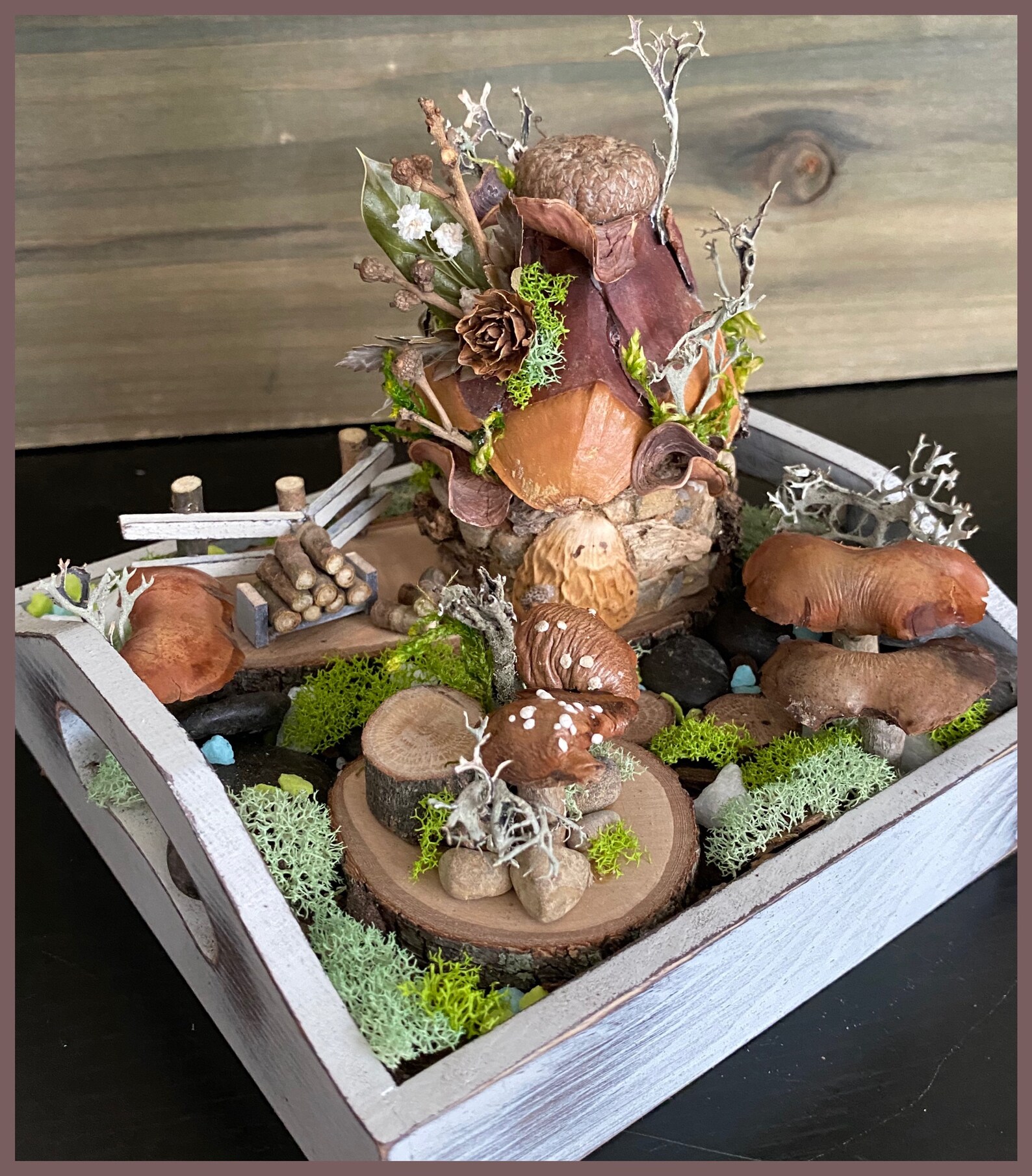DIY Fairy Garden Craft Kit : the Countryside Fairy Garden Do - Etsy