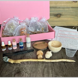 DIY Fairy Wand & Potions Kit Gift Set : Fairy Garden Do It Yourself ...