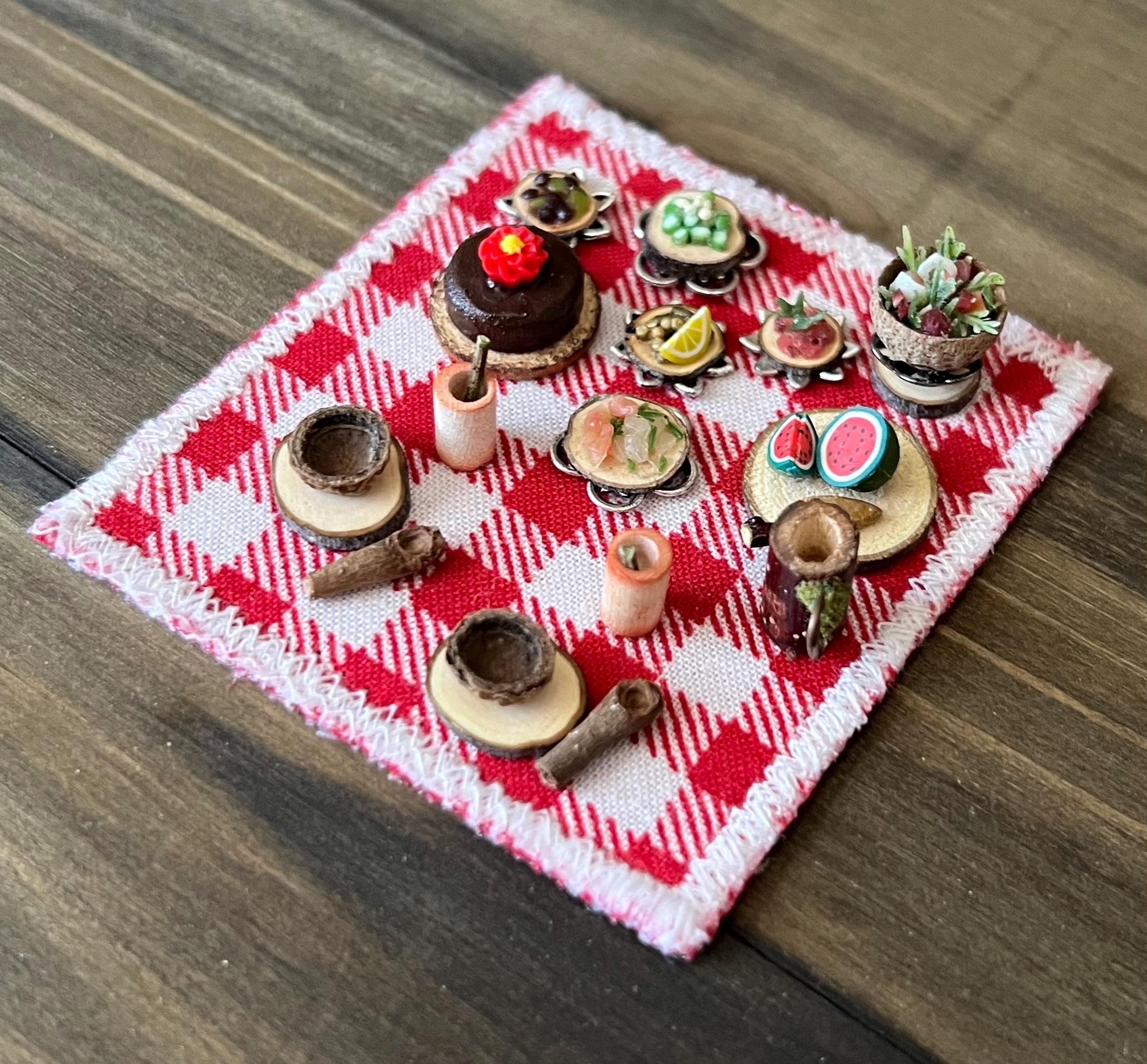 Fairy Garden Accessories : Fairy Garden House Summer Outdoor Picnic for ...