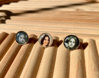 Lana Del Rey Album Cover Aesthetic Earrings - Etsy
