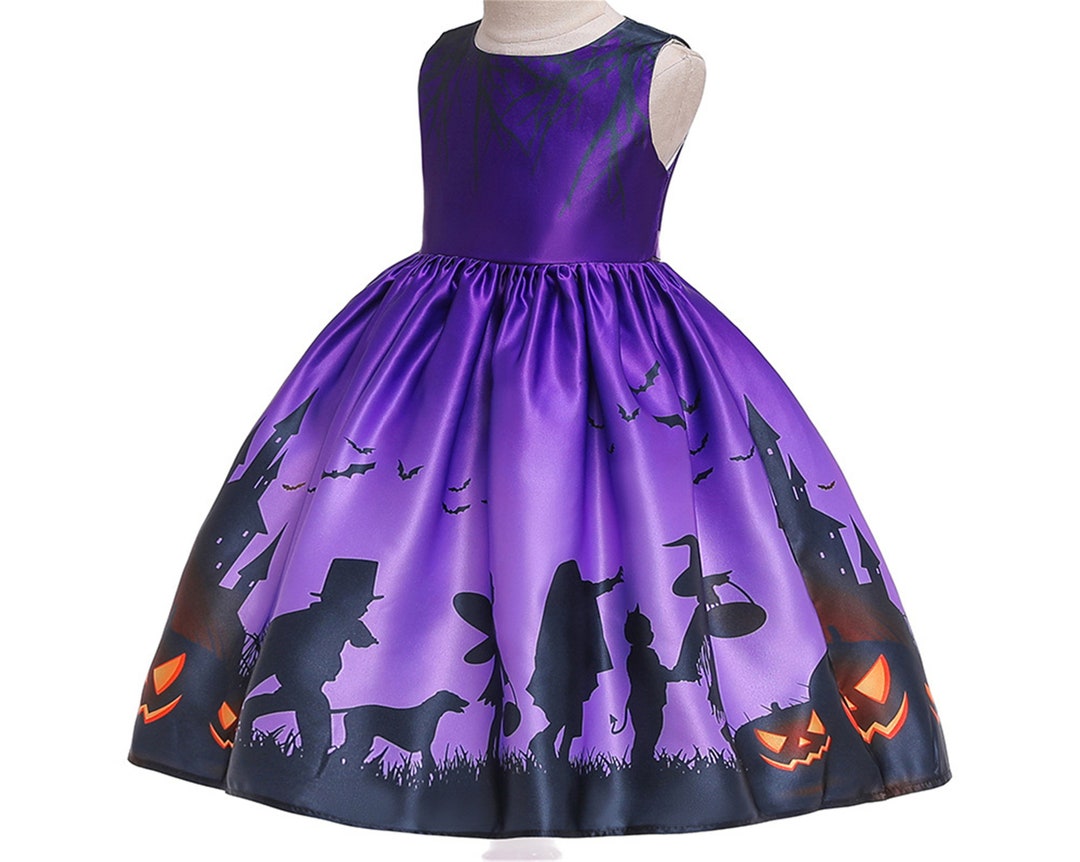 Girls Halloween Party Dress Kids Halloween Costume Switch - Etsy