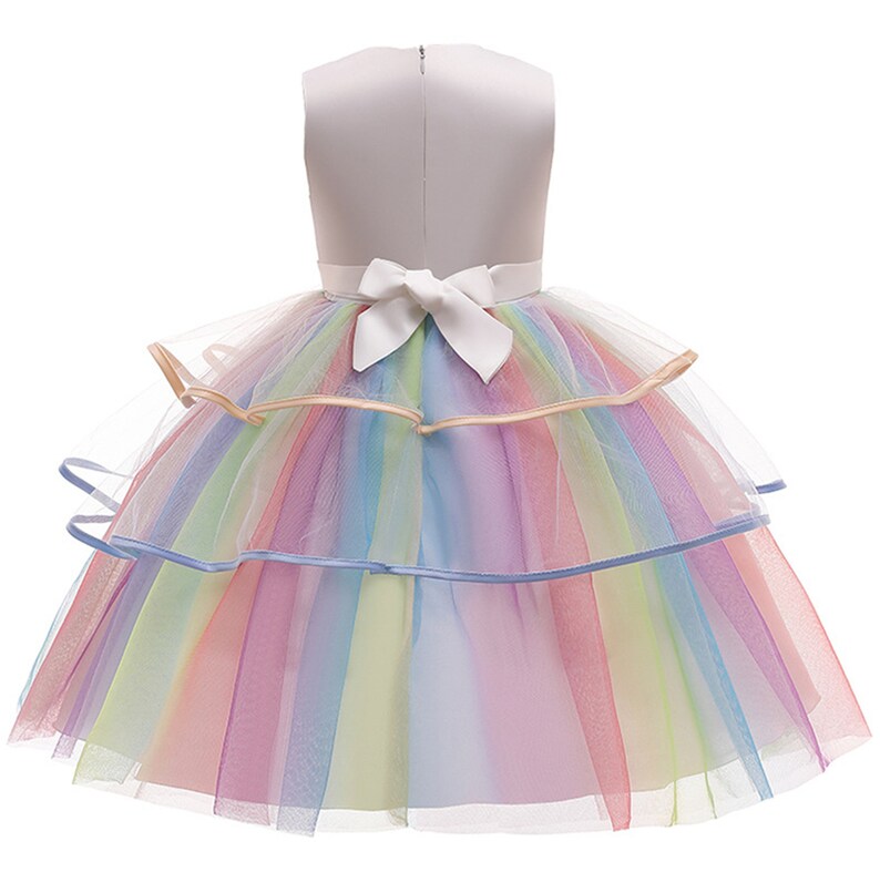 Girls Unicorn Dress Unicorn Kids Unicorn Tutu Dress 3d Flower - Etsy