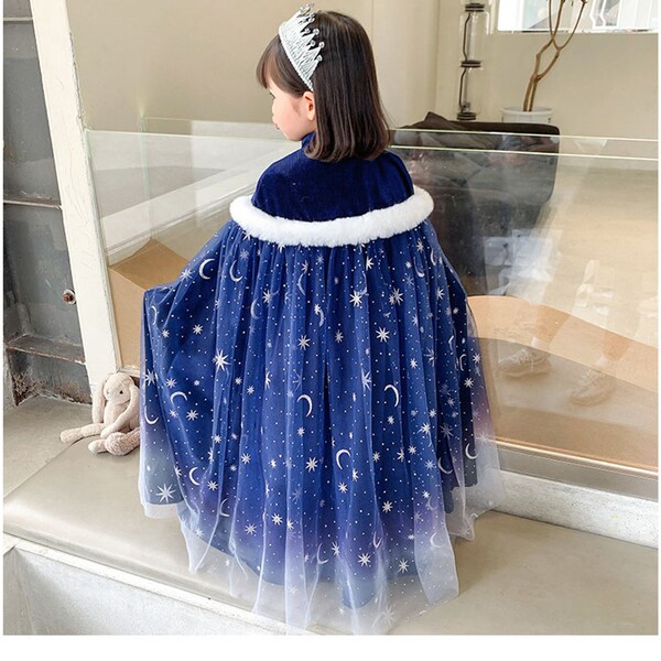 Girls Winter Cape - Etsy