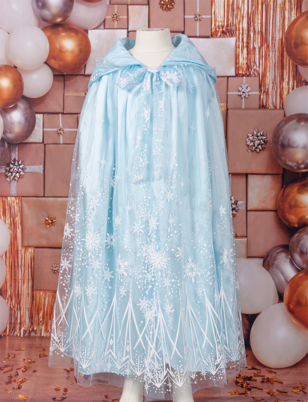 2023 New Girls Elsa Princess Hooded Cape Kids Rainbow Princess - Etsy UK