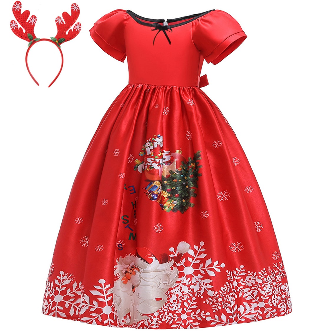 Girls Christmas Ugly Dress Christmas Party Dress Santa Dress - Etsy