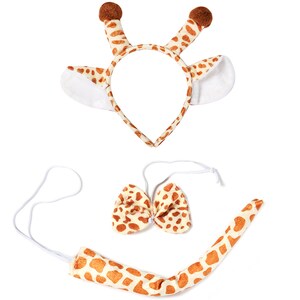 Girls Handmade Giraffe Tutu Dress Kids Jungle Wild Animal Dress up Sets ...