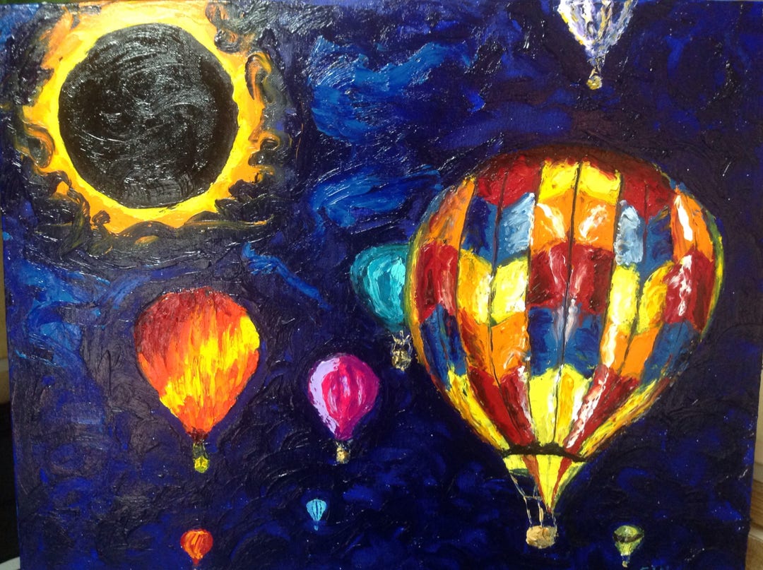 Hot Air Balloons/hot Air Balloon Art/balloon Festival/abstract/colorful ...