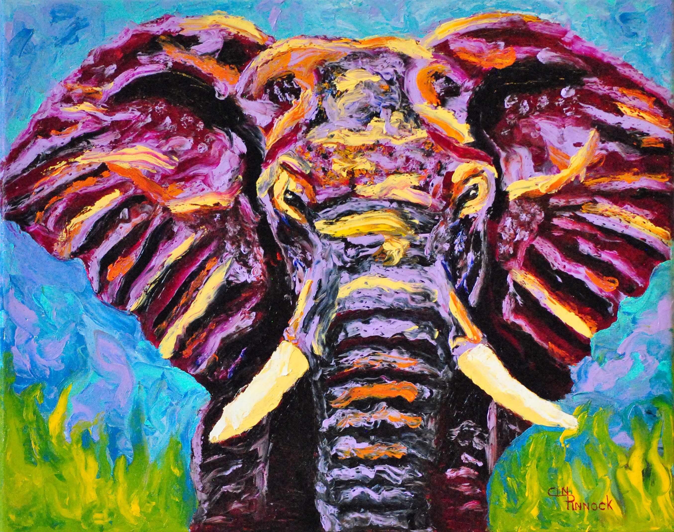 Abstract Wildlife Paintings