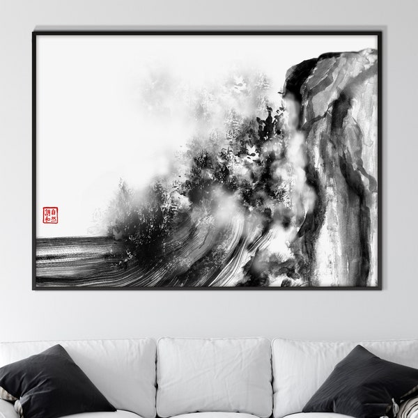 Sumi E Art - Etsy